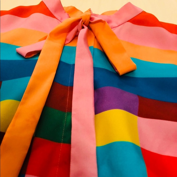 Valentino | Dresses | Valentino Rainbow Dress Authentic | Poshmark